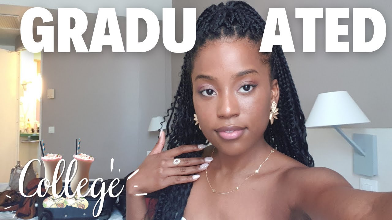 I GRADUATED college GRWM to graduate - YouTube