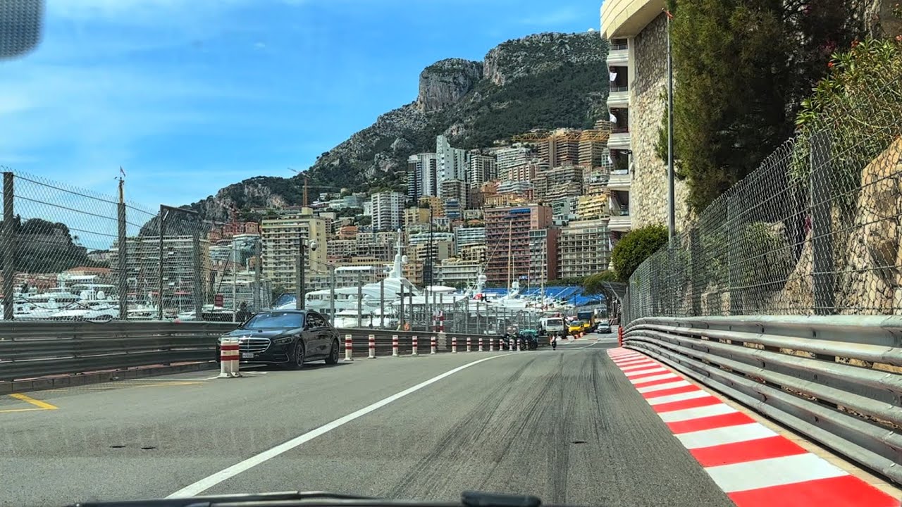 Driving the F1 Monaco GP circuit - YouTube