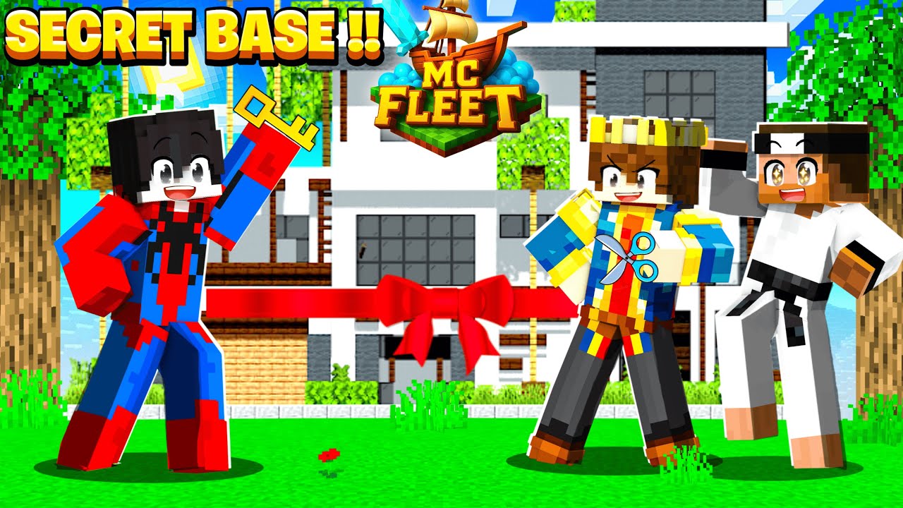Building My First Base In @GamerFleet 's new server| mcFleet - YouTube