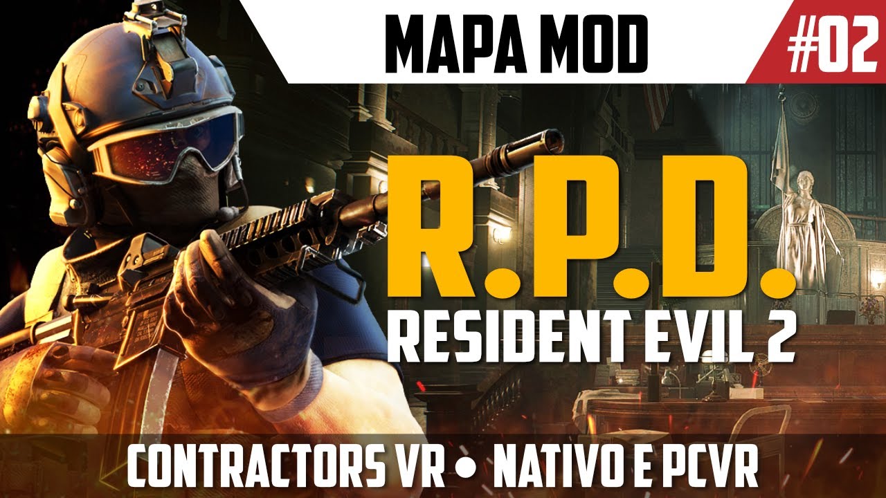[Mapa MOD Contractors] RPD Resident Evil 2 Remake | Suco de Mana - YouTube