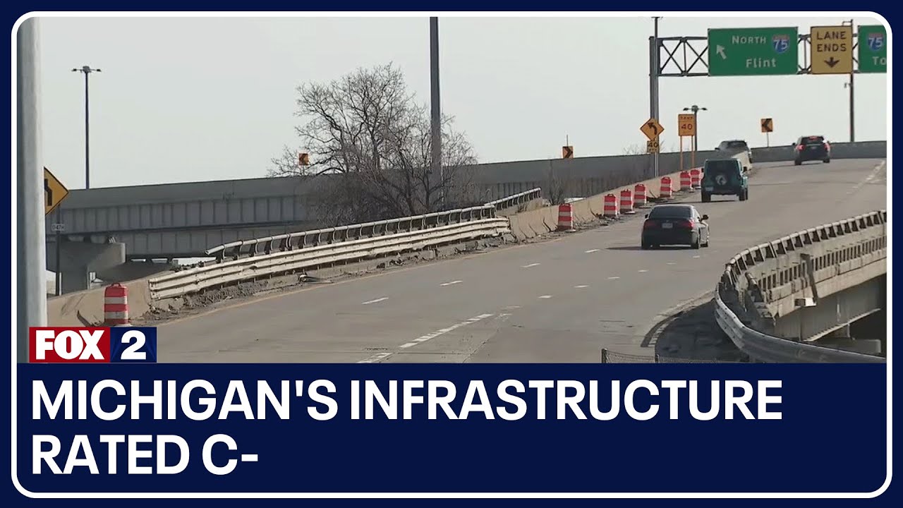 Michigan's infrastructure rated C-: What improved and got worse in 5 ...