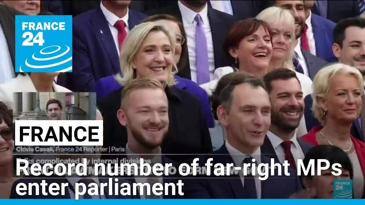 Record number of far-right MPs enter French National Assembly • FRANCE ...