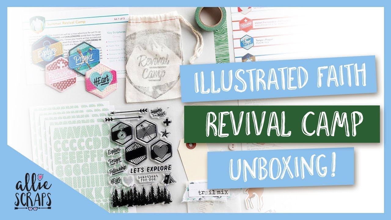 Illustrated Faith Revival Camp Unboxing - YouTube