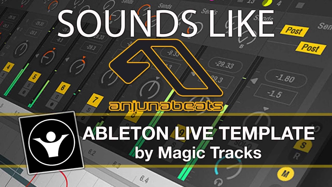 Ableton Template - Trance - Anjuna Vision by Magic Tracks - YouTube