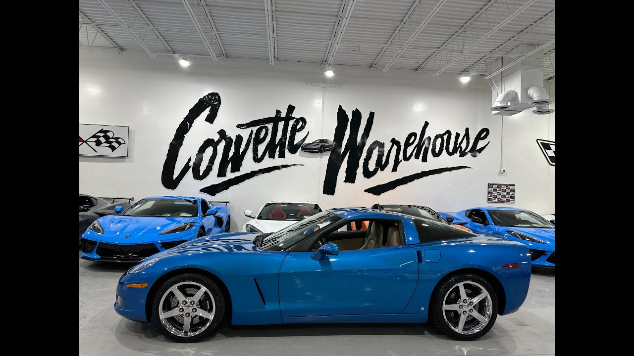 2008 Chevrolet Corvette Jetstream Blue Metallic Tintcoat Coupe 3LT ...