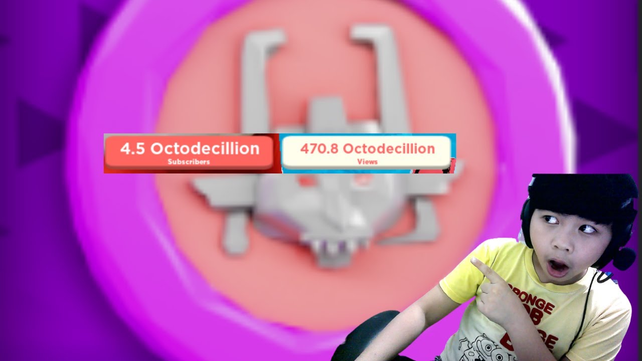 I REACHED SEPTENDECILLION AND OCTODECILLION IN ROBLOX YOUTUBE SIMULATOR ...