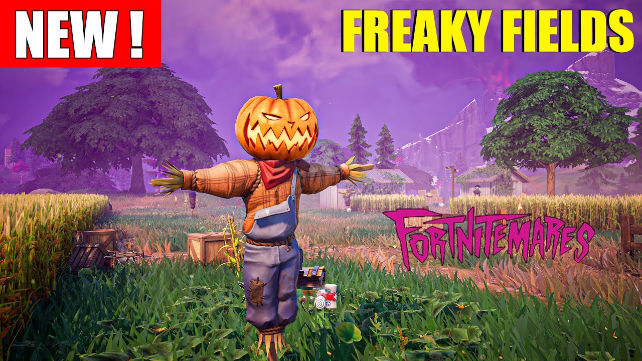 [ Fortnitemares ] - Freaky Fields New Map Location! | Fortnite ( New in ...