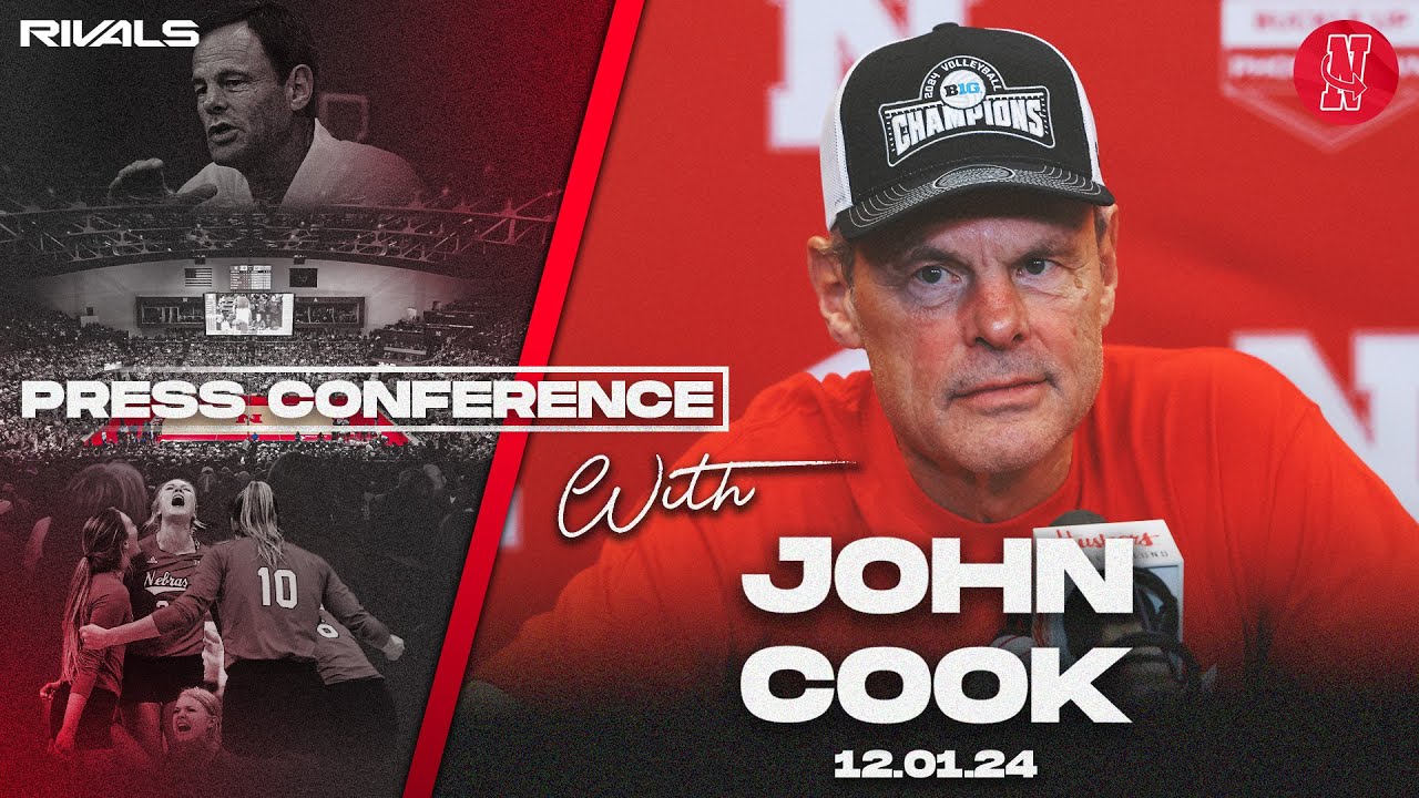 Nebraska Volleyball: John Cook NCAA tournament press conference (Dec. 1 ...
