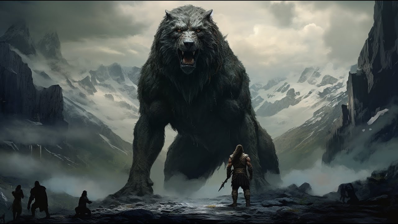 Fenrir Unleashed: Norse Mythology's Mighty Wolf - YouTube