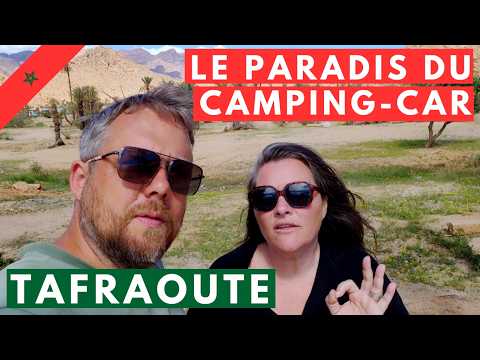🔴 Vous connaissez TAFRAOUTE le paradis des CAMPING-CAR au  MAROC ? 🔴