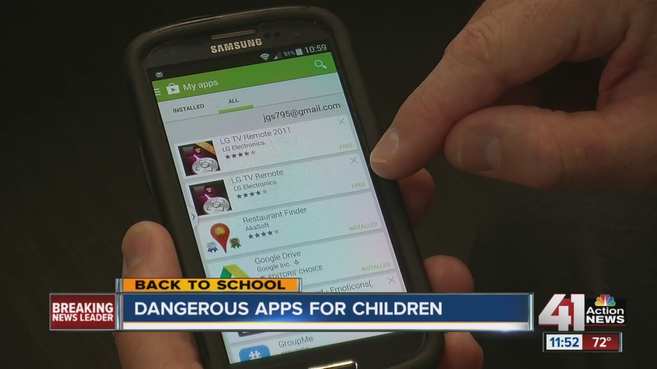 How to protect your children from dangerous apps - YouTube