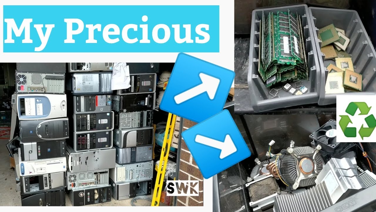 SCRAPPING Computers | Pulling computers apart for Scrap Metal ...