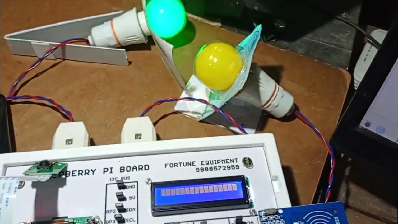 JNTU IOT LAB ECE RASPBERRY PI HOME AUTOMATION - YouTube
