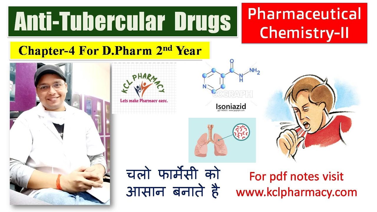 Anti Tubercular drugs | Pharmaceutical Chemistry-II | Chapter 4 |I D ...