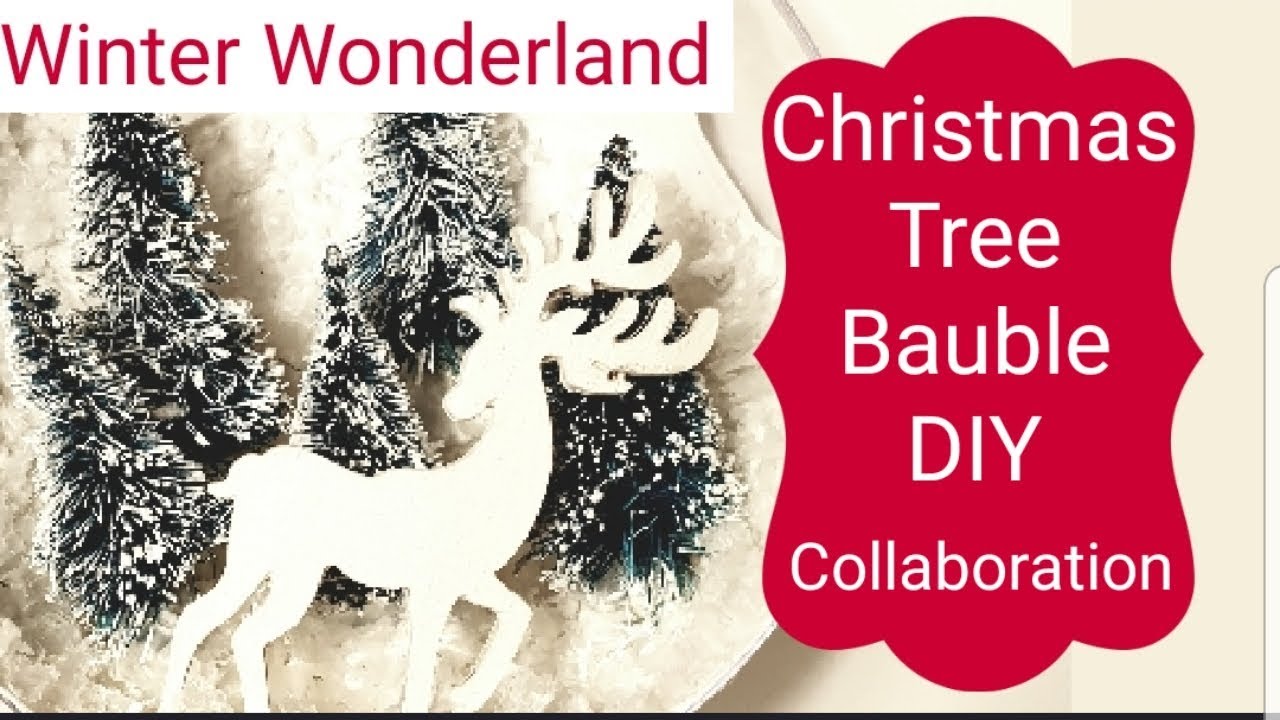 Christmas Tree Bauble DIY - YouTube