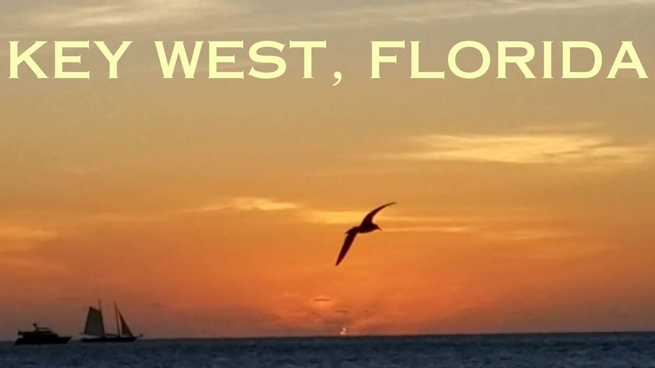 Beautiful Key West sunset with music from street performers # ...