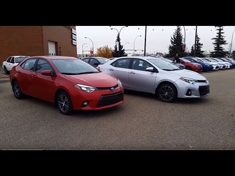 2016 Toyota Corolla LE and Sport Upgrade Package with Differences - YouTube