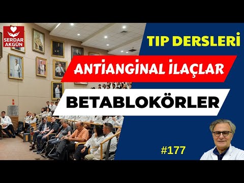 177. Farmakoloji, Antianginal ilaçlar, beta blokörler