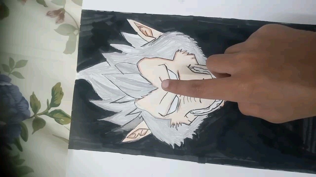 color the great ape ui #drawing #dbs #dbz #challenge #100k - YouTube