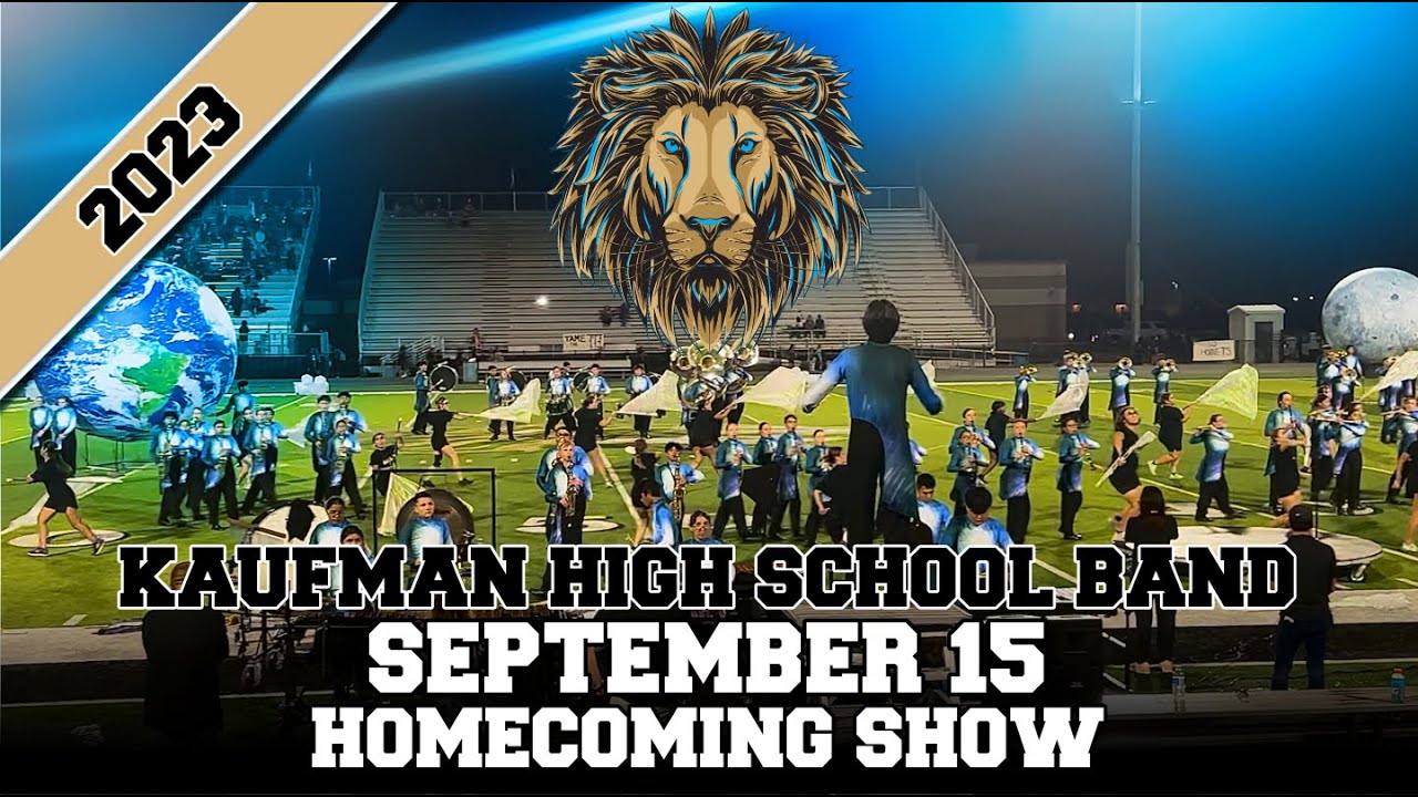 Kaufman High School - Homecoming: September 15, 2023 - YouTube