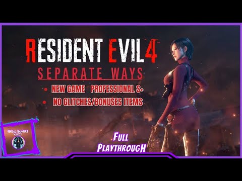 Resident Evil 4 Remake Separate Ways | Professional S+ New  Game No Glitches/Bonus Items