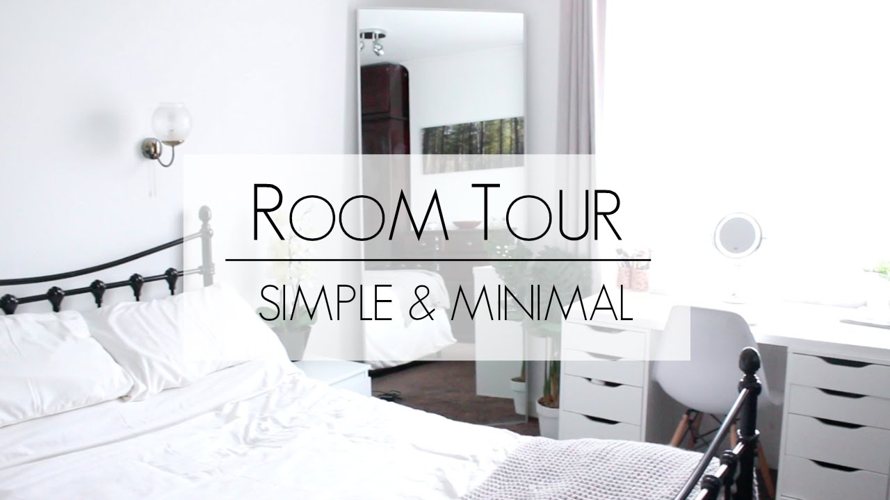 ROOM TOUR | Simple & Minimal - YouTube