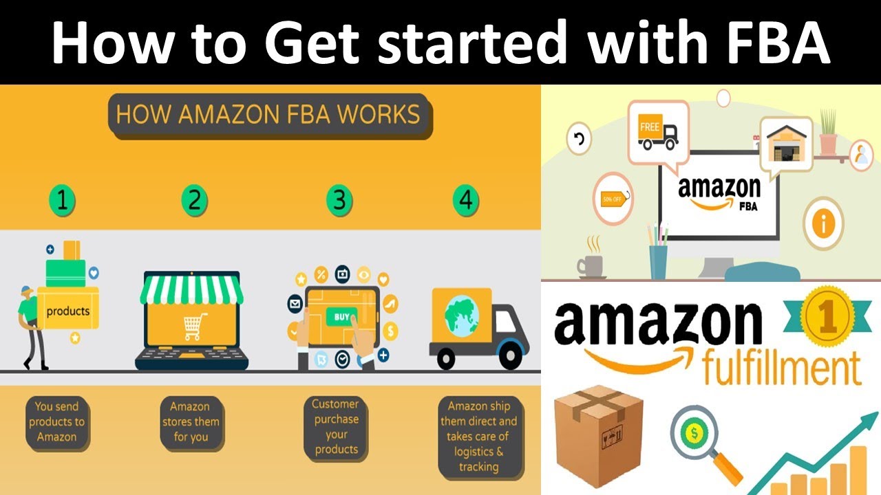 How to get started with FBA Amazon sellcentral - YouTube