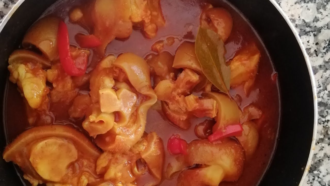 Senidlile kodwa? how to make COW HEELS /AMANQINA. - YouTube