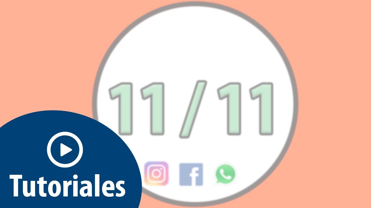 Qué significa 11 : 11 en redes sociales - YouTube
