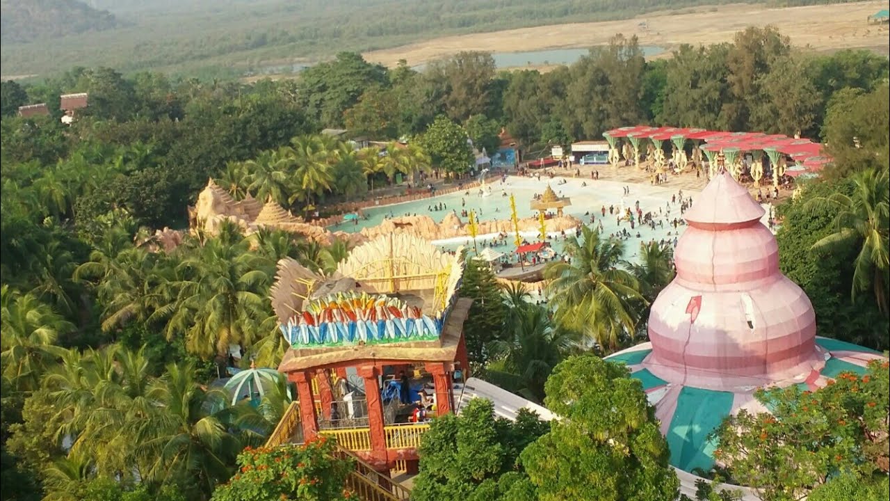 WATER KINGDOM | FULL DAY IN WATER PARK| Picnic Spot mumbai | WAVE POOL ...