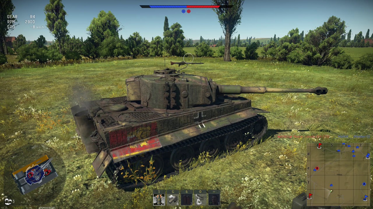 Tiger Panzer Kampf Gruppen in Normandy teamplay.(Tank simulator battle ...