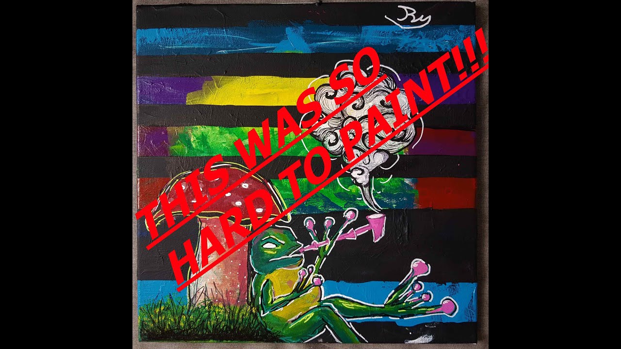 100 Layer Painting Challenge, Layer 5 - YouTube