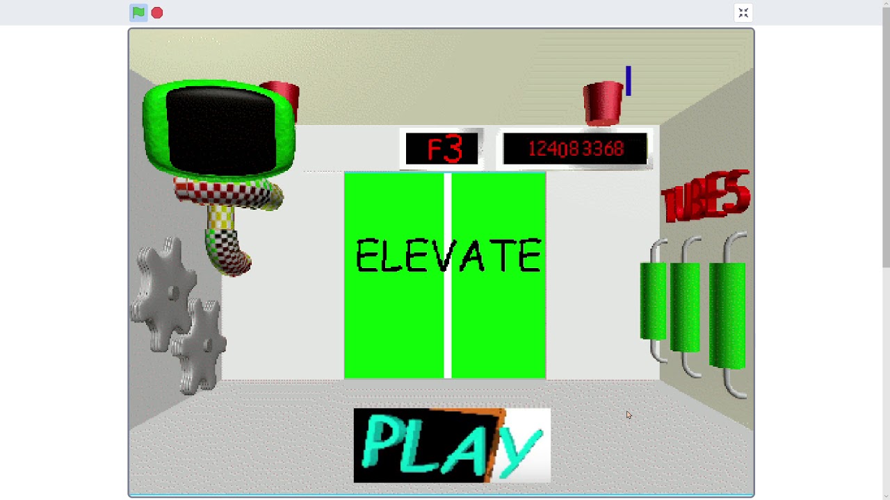 baldi kickstarter demo 2D speedrun - YouTube