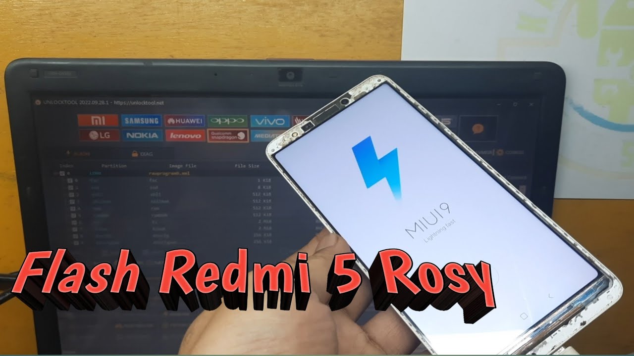 Redmi5 Rosy Bootloop Flash Via Unlocktool - YouTube