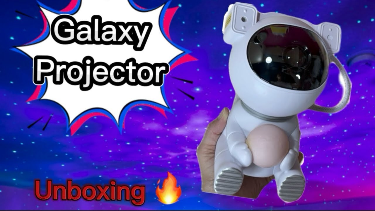 Galaxy projector 💡Unboxing funny gift for all. - YouTube