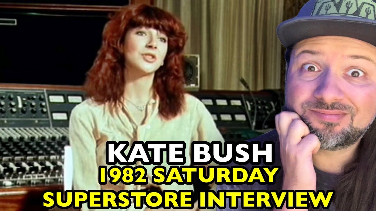 KATE BUSH Interview 1982 BBC Saturday Superstore | REACTION - YouTube