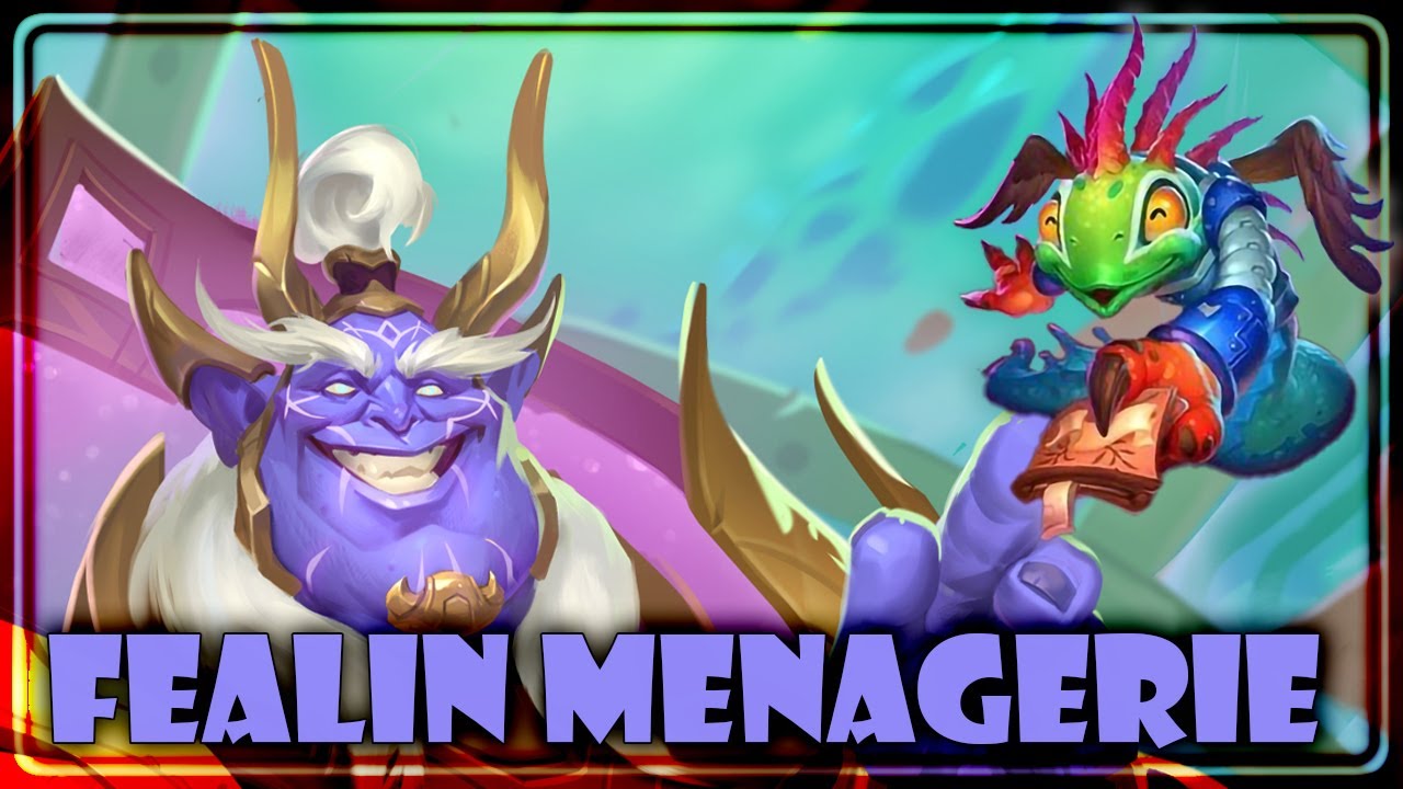 FAELIN MENAGERIE? - Hearthstone Battlegrounds - Faelin - YouTube