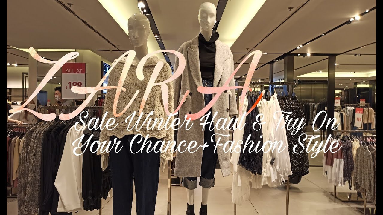 ZARA Winter Sale Haul & Try On | Your Chance | Last week Sale ...
