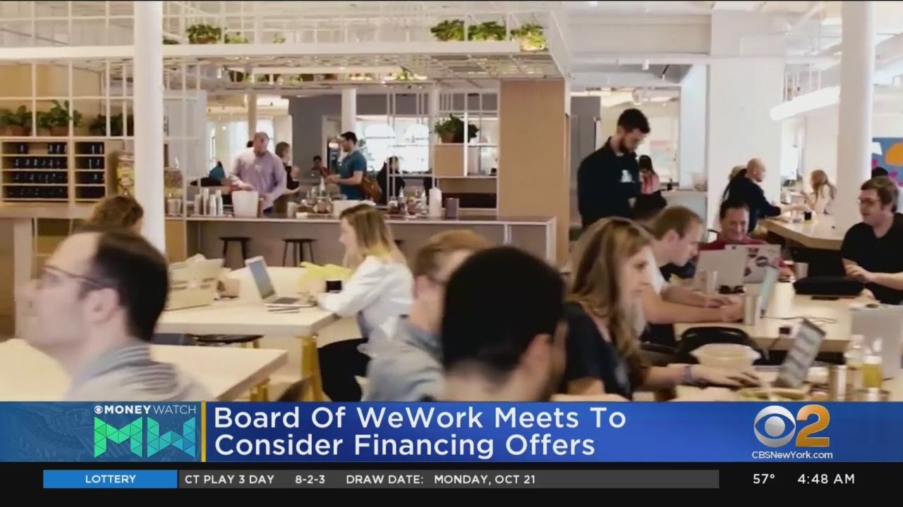 WeWork Board To Meet On Emergency Financing - YouTube
