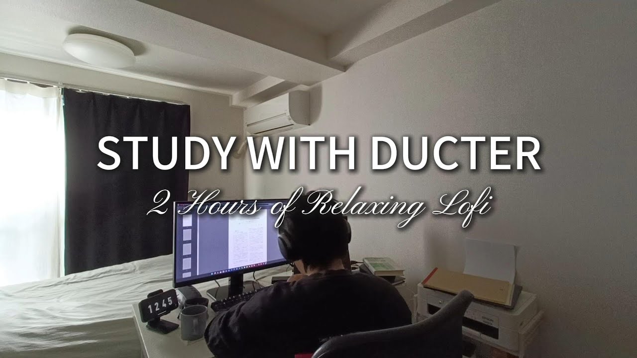Study With Ducter | 2 Hours of Relaxing Lofi - YouTube