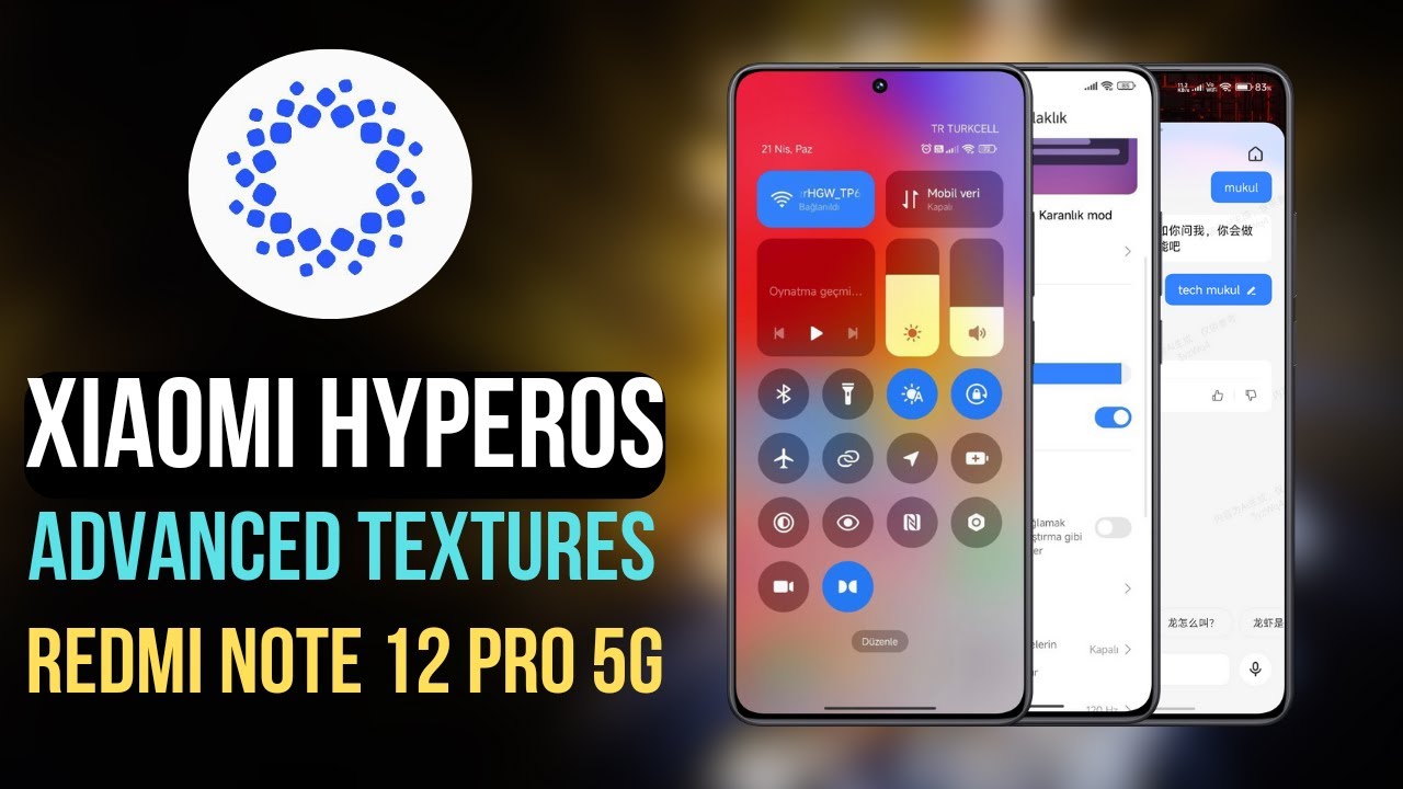 Shocking 😱 HyperOS Advanced Textures are released in Redmi Note 12 Pro ...