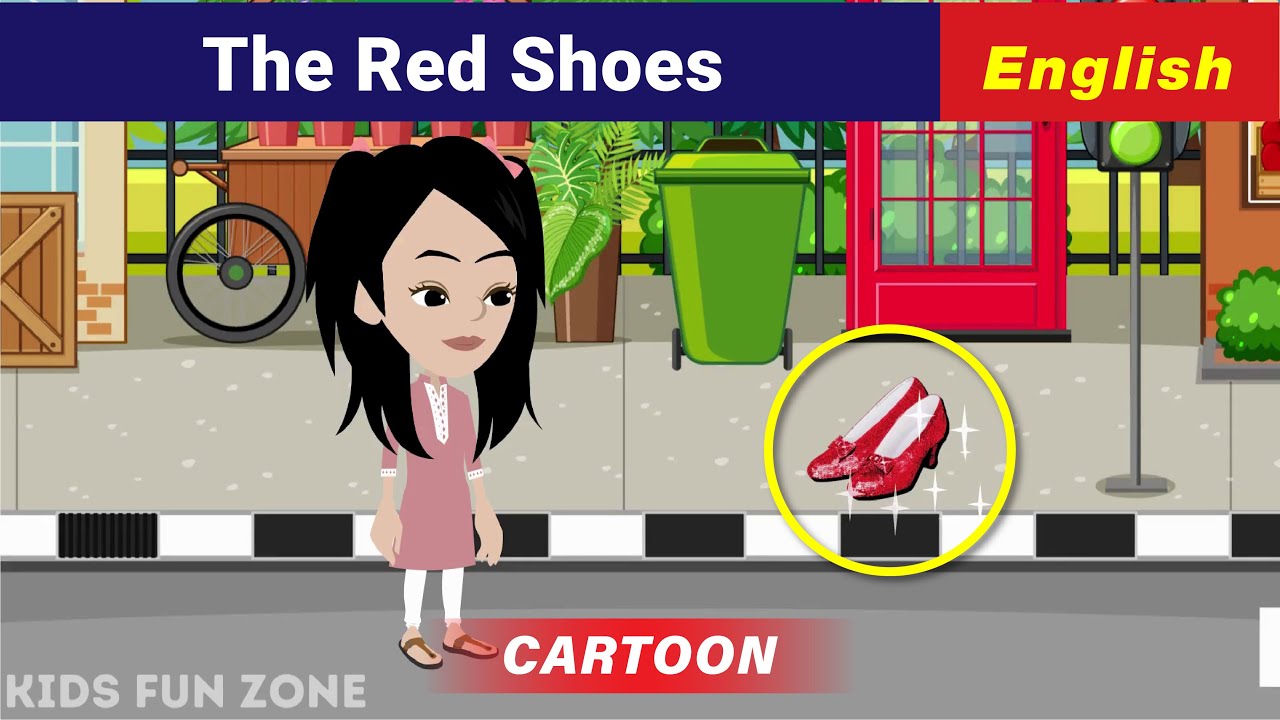 Red Shoes in English | Stories for Teenagers | ‪@EnglishFairyTales ...
