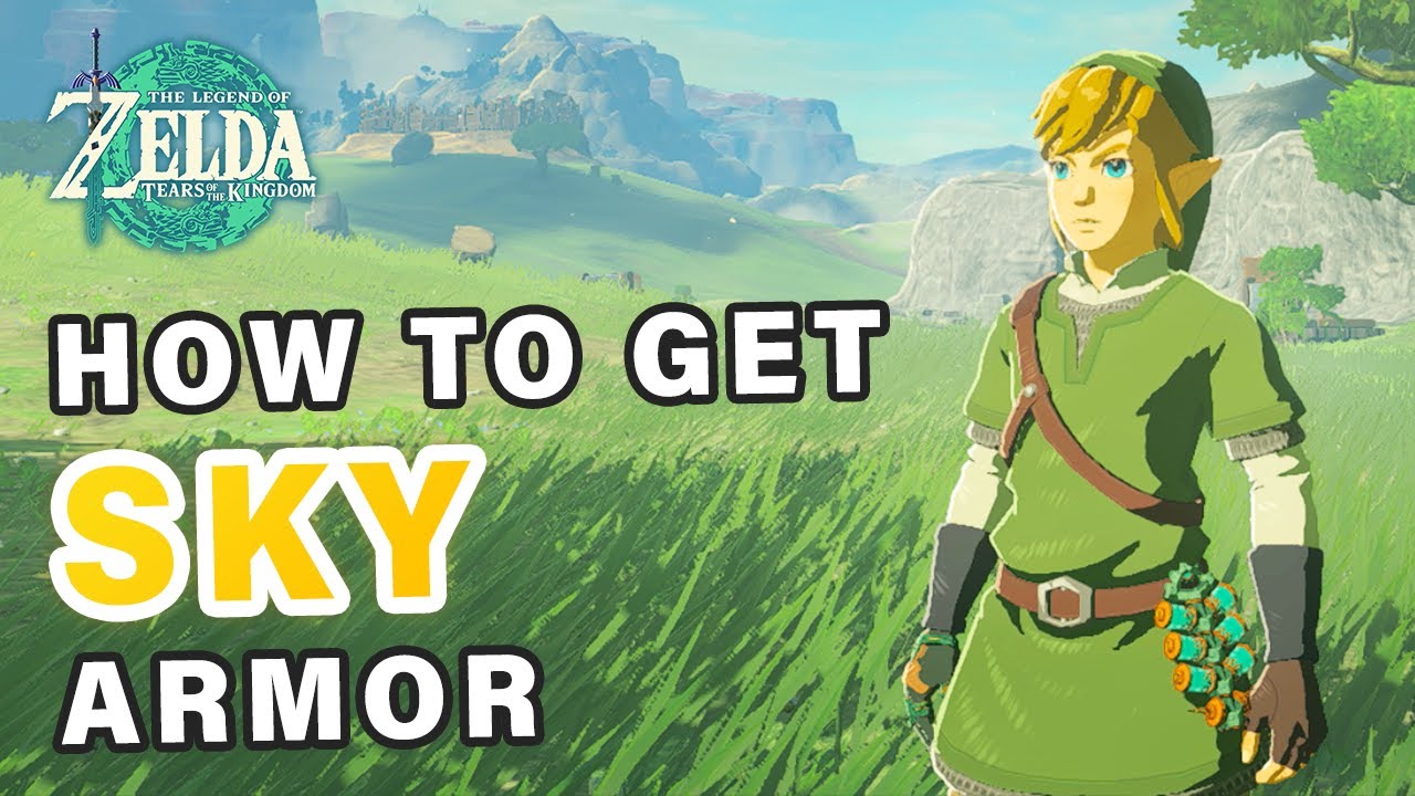 How to get the Sky Armor Set Zelda: Tears of the Kingdom - YouTube