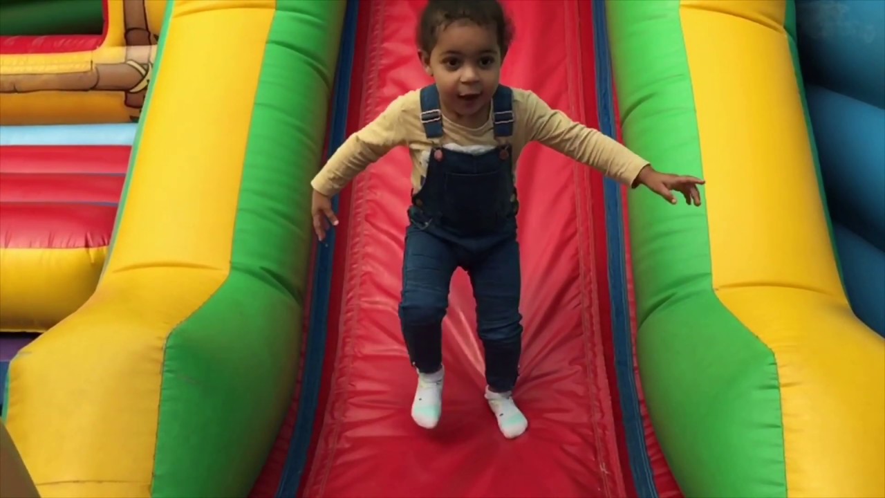 Jumping along to nursery rhymes - YouTube