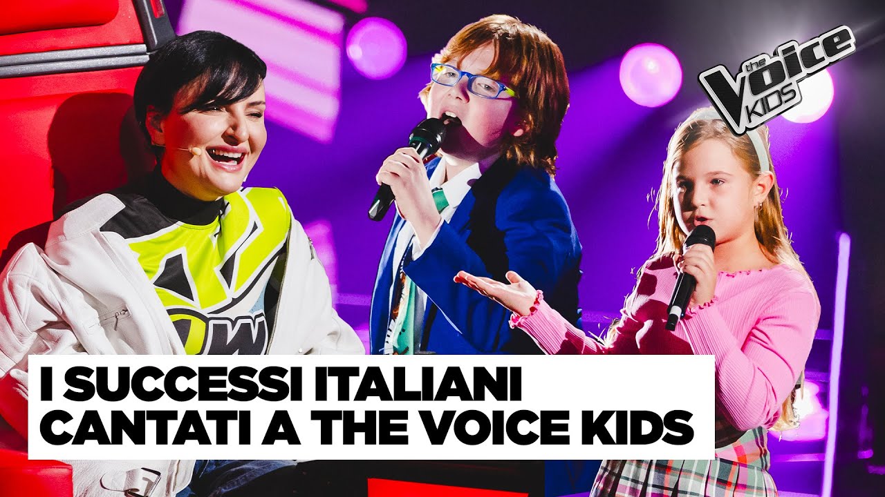 I più grandi successi italiani 🇮🇹 cantati a The Voice Kids 3 - YouTube