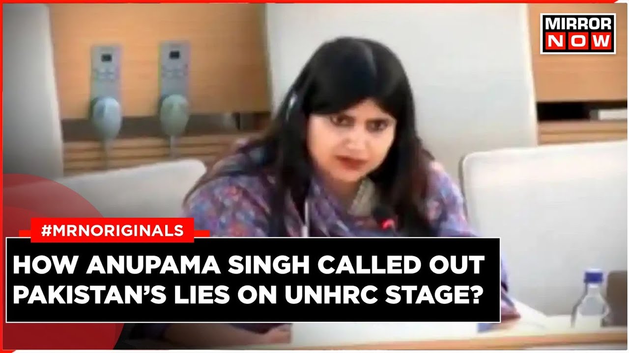 UN Human Rights Council | Anupama Singh, IFS Officer Gives A Fitting ...