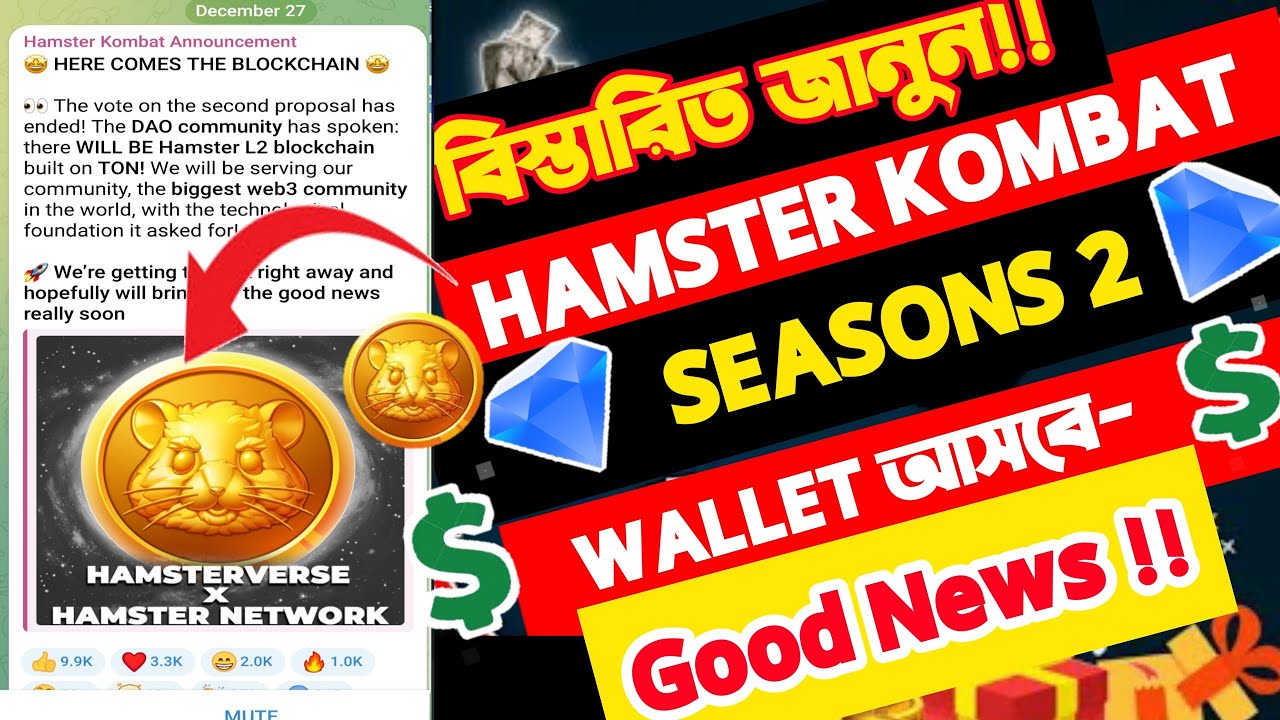 Hamster New Update today | Hamster kombat season 2 New Update | Hamster ...