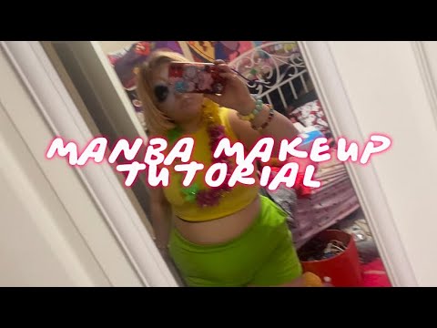 manba gyaru makeup tutorial - YouTube