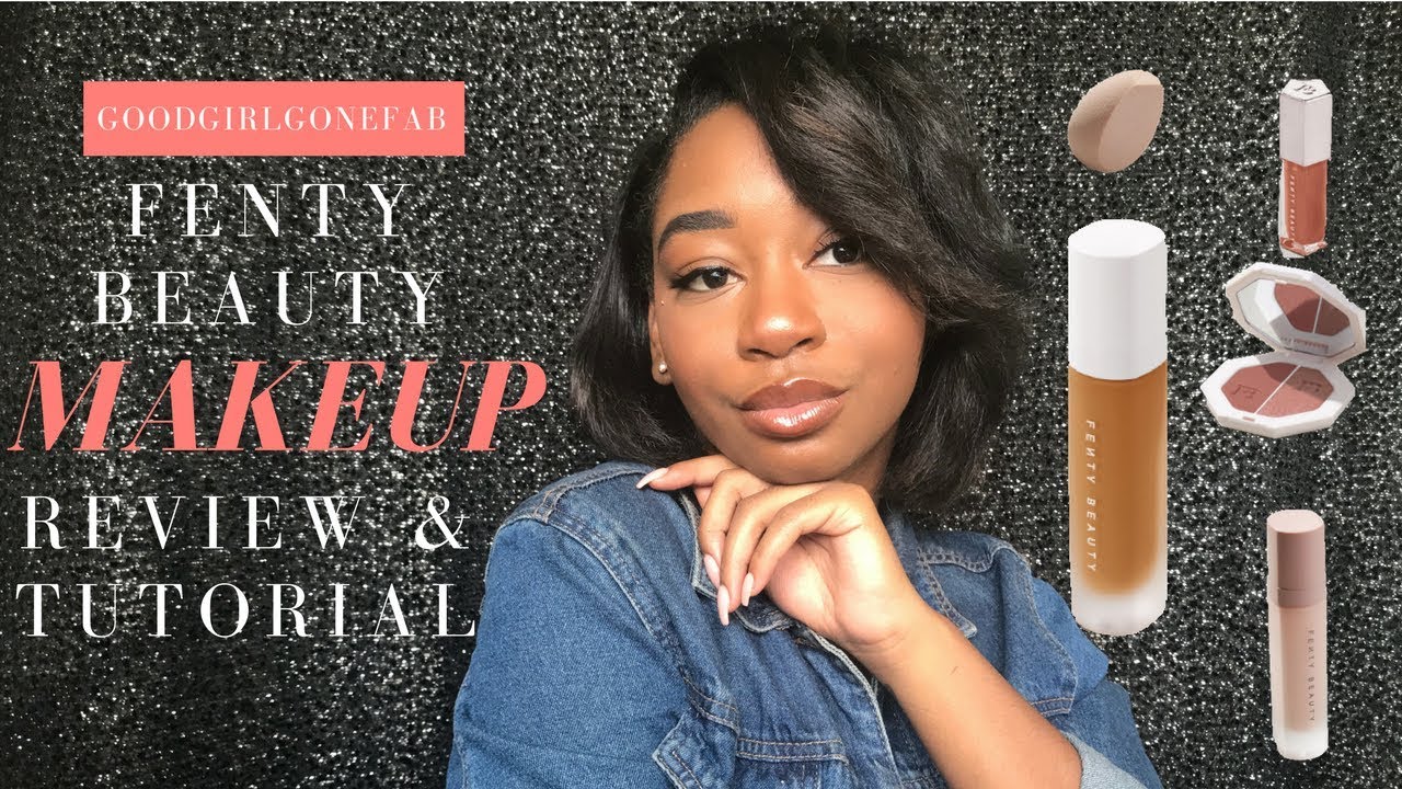 Fenty Beauty Review + MY Fenty Face Tutorial - YouTube