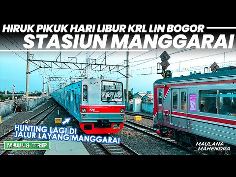 KEMBALI MELIHAT PADATNYA LALU LINTA KRL COMMUTER LINE LIN BOGOR DI ...